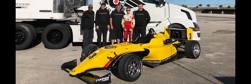 Cape Motorsports Confirms Reece Gold for USF2000 Lineup